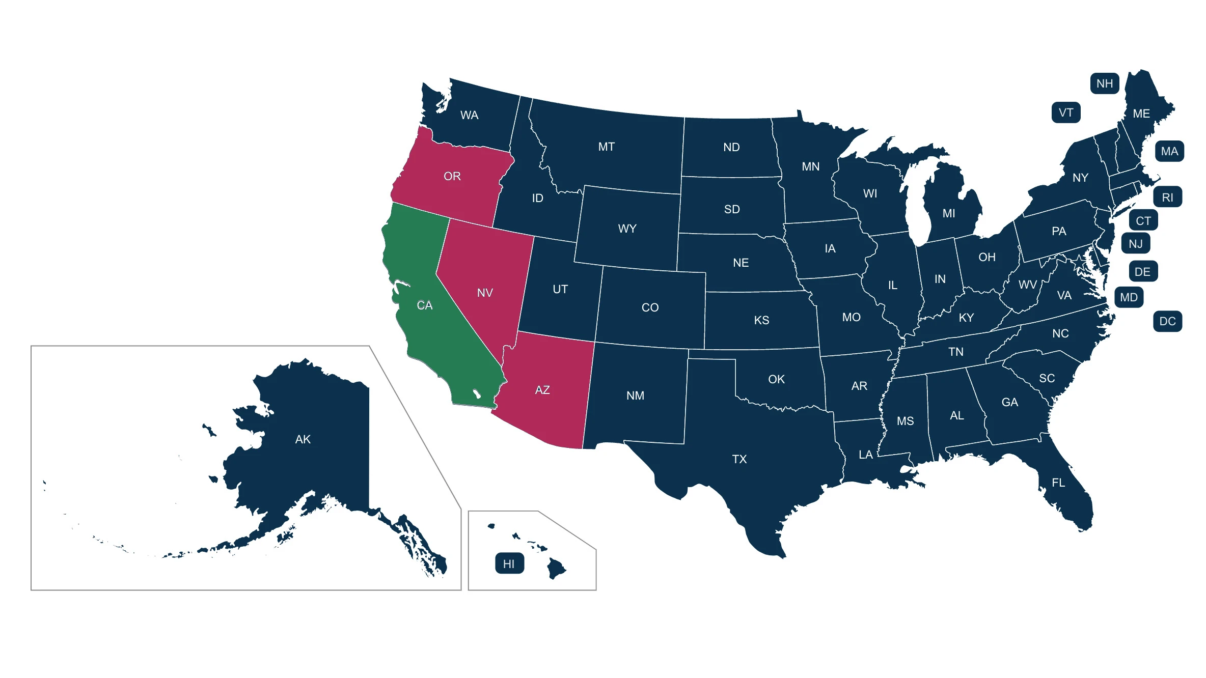 California Borders: States, Map & Complete Guide