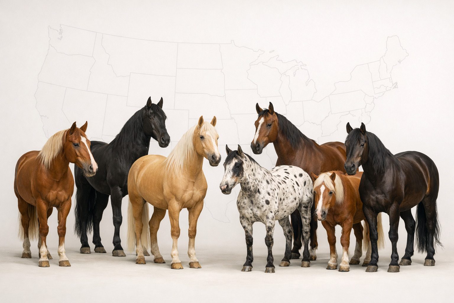 Official U.S. State Horses: List by State and Year