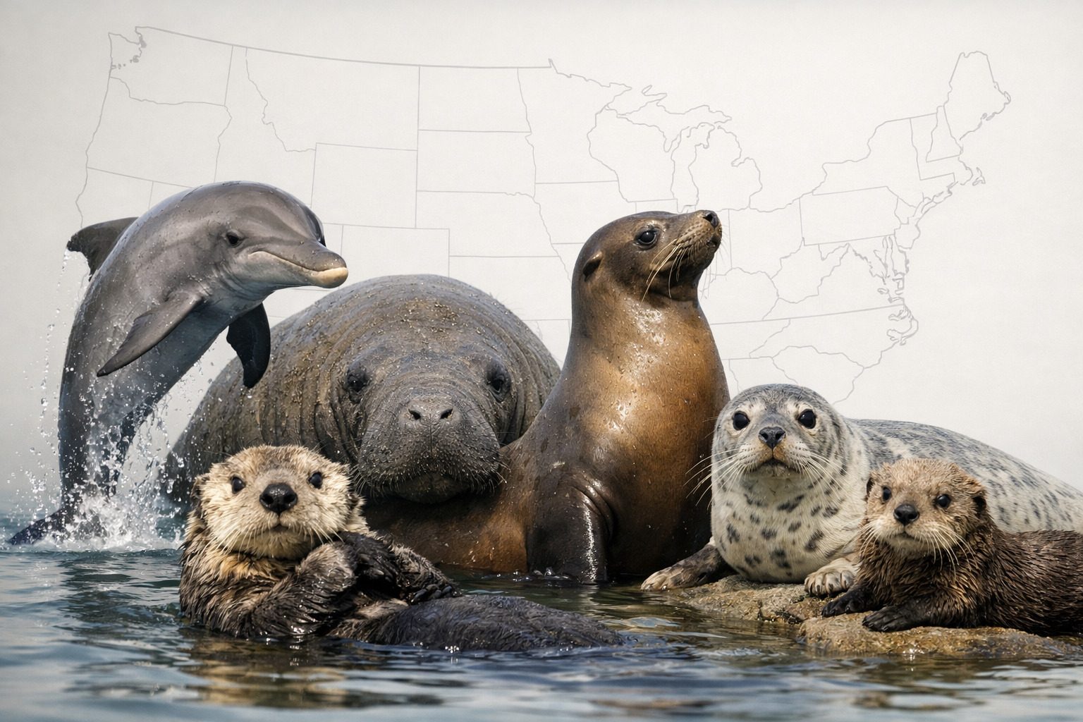 Official State Marine Mammals of All 50 U.S. States